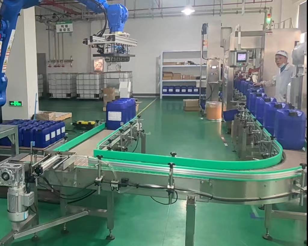 Full Automatic 20L Drum Jerry Can Filling Line With Palletilizer - ZT ...